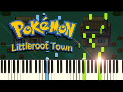 LITTLEROOT TOWN from Pokémon Ruby/Sapphire/Emerald – Piano Tutorial | Sheet Music Boss