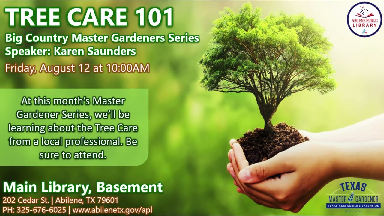 Library Program Videos – Big Country Master Gardeners