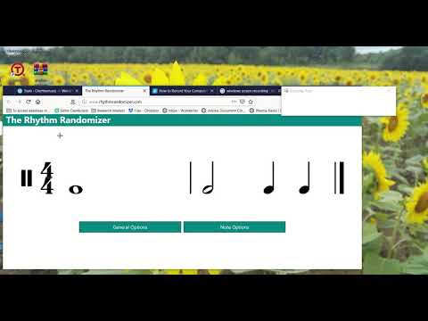 The Rhythm Randomizer – Using it to generate flashcards! | Cherthemusic
