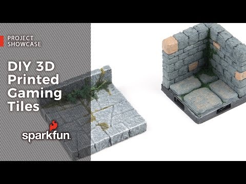 Project Showcase: DIY 3D Printed Gaming Tiles: A New video by SparkFun Electronics – eLearnTronics