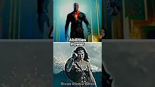 Black Adam VS Wonder Woman