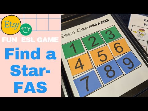 Find a Star-FAS Game, How to video – Amanda Panda Teacher