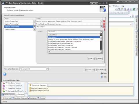 Task Factory Data Cleansing Transform – Arcane Code