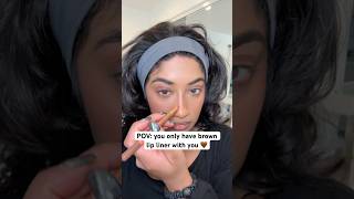 IF I KEEP ONE THING AROUND ITS THE @makeupforever LIMITLESS BROWN ????????