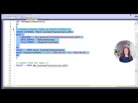 Create Parquet Files from SQL Server 2022 (video) – Deb the DBA