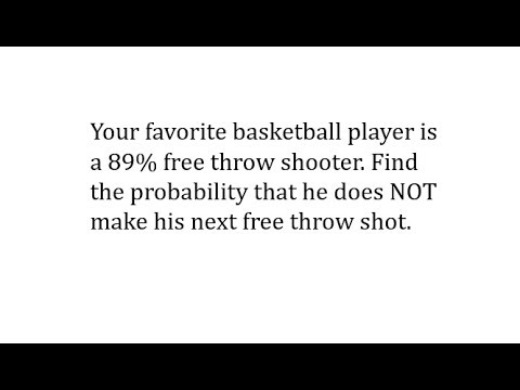 Determine the Probability of the Complement of an Event (Percent) | Math Help from Arithmetic ...
