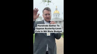 Hundreds Gather To Oppose NH Budget Cuts!