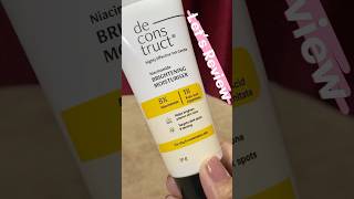 Deconstruct Brightening Moisturiser Honest Review ???? #deconstruct #moisturiser #deconstructreciew