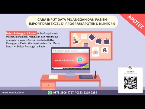 Cara Input Data Pelanggan dan Pasien Melalui Import Dari Excel di Program Apotek ...