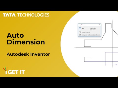 How to use Auto Dimension & Driven Dimension | AUTODESK INVENTOR TIPS | PLM Tech Talk Blog