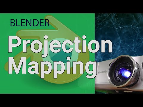 How to do 3D-projection mapping with Blender – One Minute Video Tutorials
