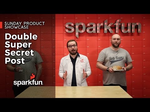 Product Showcase: Double Super Secret Post: A New video by SparkFun Electronics – eLearnTronics
