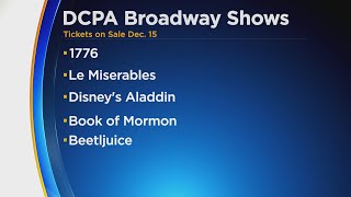 DCPA reveals latest Broadway shows for month of December
