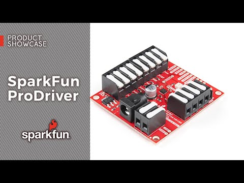 Product Showcase: SparkFun ProDriver: A New video by SparkFun Electronics – eLearnTronics