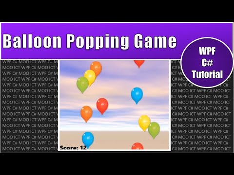GitHub - mooict/WPF-Balloon-popping-game: Click on the balloons to pop them and pop as many as ...
