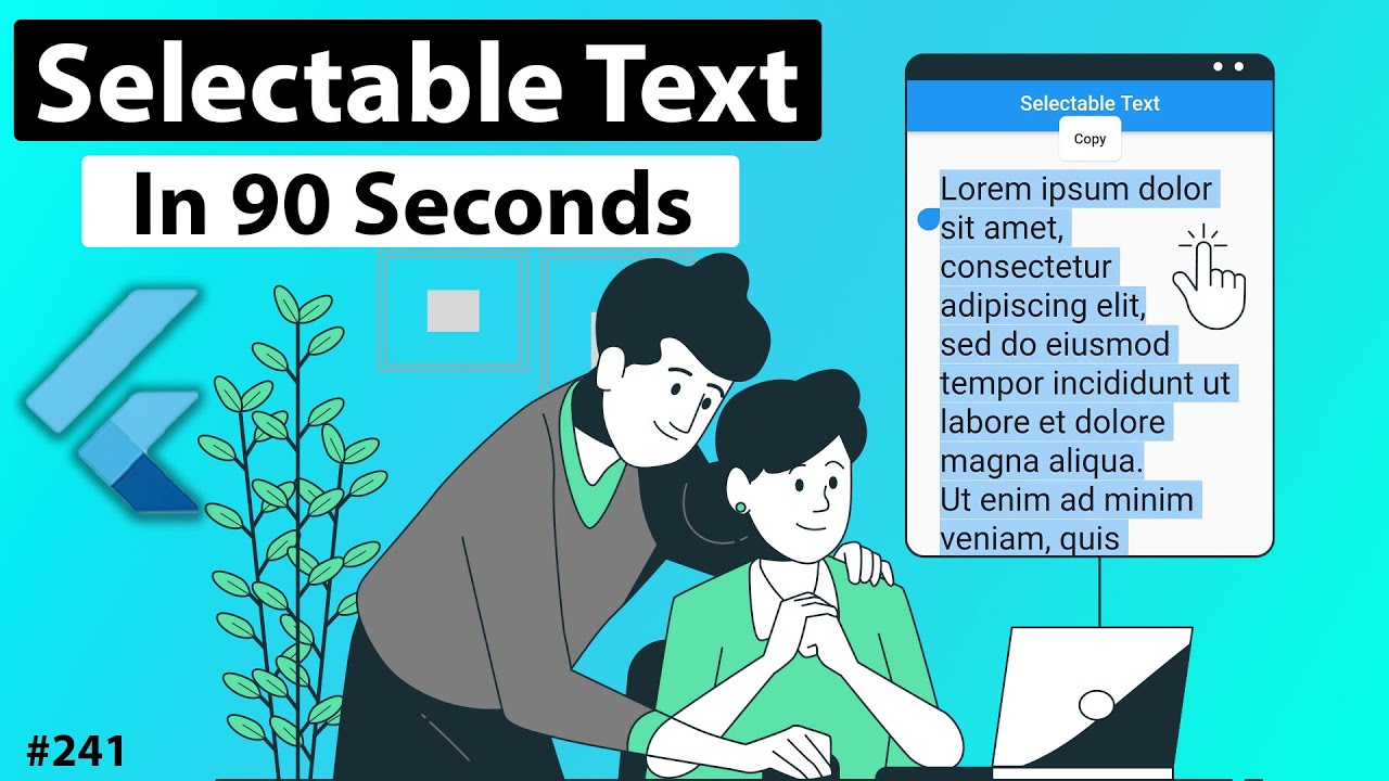 GitHub - JohannesMilke/selectable_text_ii_example: Use the Flutter Selectable Text widget to ...