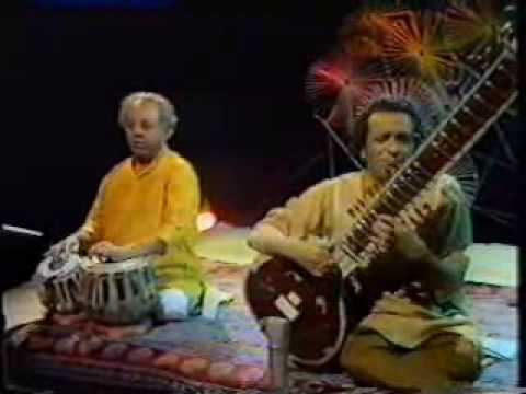 Ravi Shankar{3- Pandit Ravi Shankar & Ustad Alaa Rakha on tabla. | Sitar-Raag