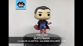 Superman | Liga de la Justicia | AAA Anime Exclusive | 1123 | Funko Pop!