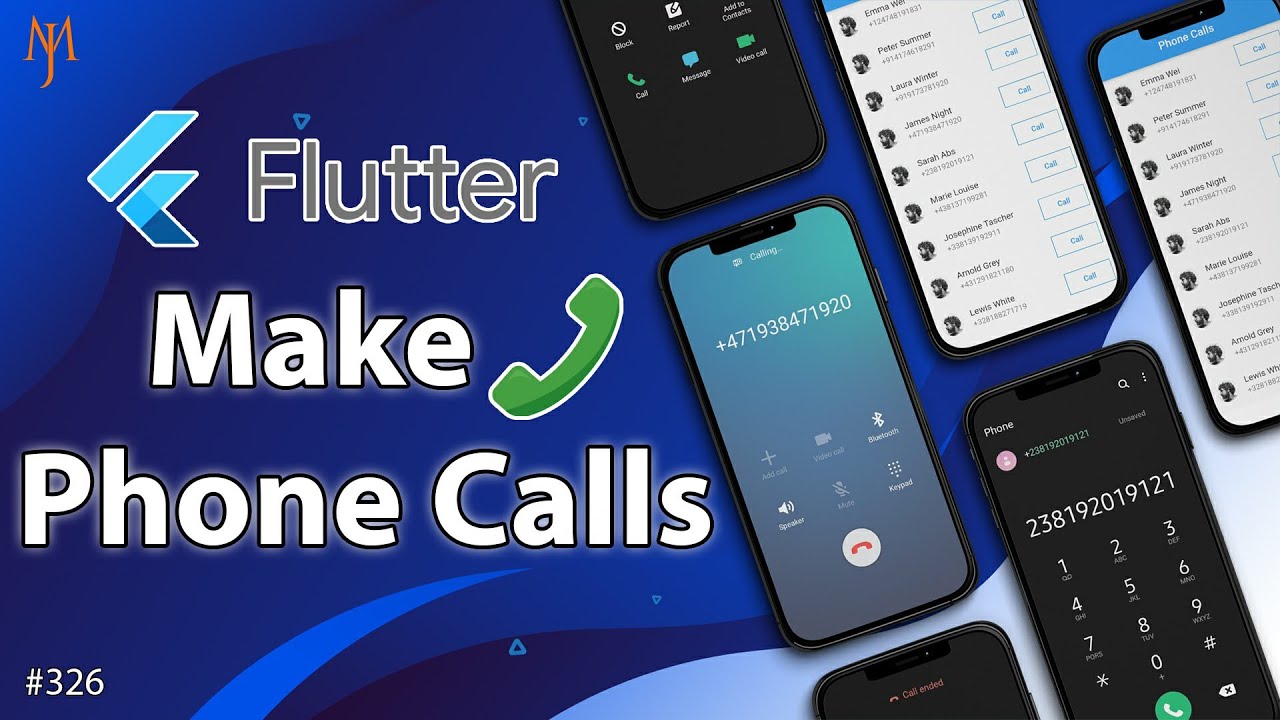 GitHub - JohannesMilke/phone_calls_example: How to make a direct phone call in Flutter by ...
