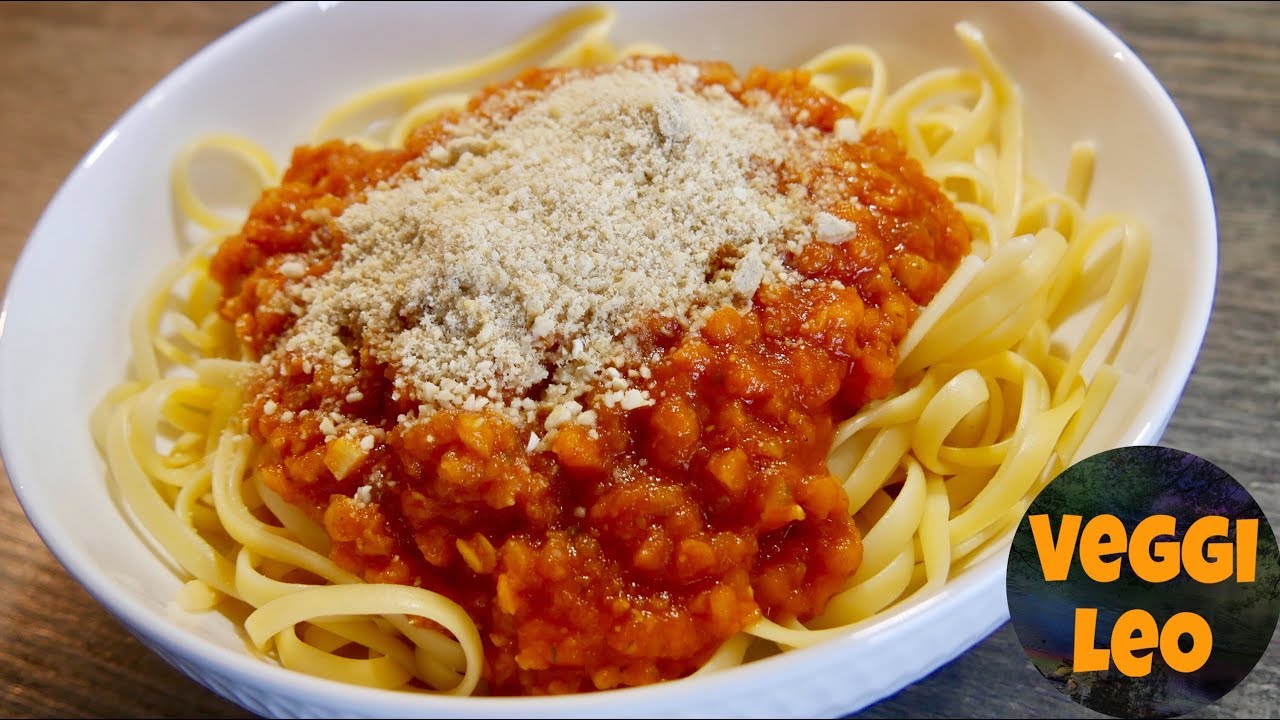 Linsenbolognese - Einfache Rezepte