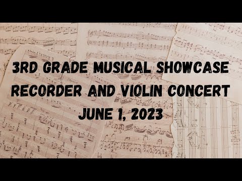 Third Grade Musical Showcase – Pine Glen Music Blog