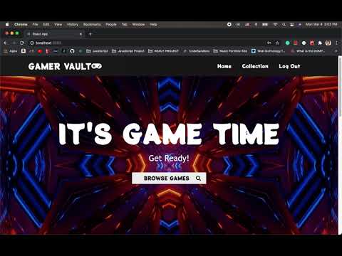 GitHub - OrkunSA/gamers-vault-backend: An app with Rails API backend and React frontend to ...