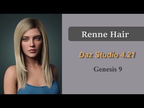 (Released) - Renne Hair with dForce for Genesis 9 [Commercial] - Daz 3D Forums