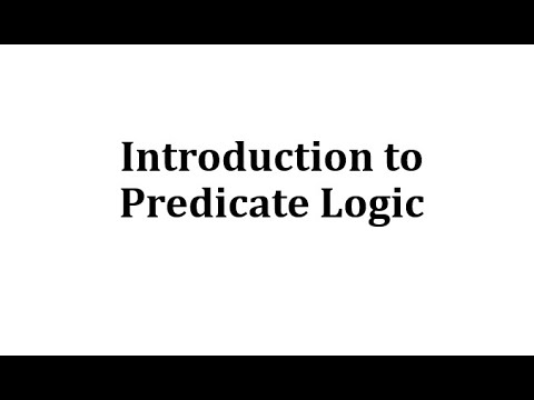 Introduction to Predicate Logic | Math Help from Arithmetic through Calculus and beyond