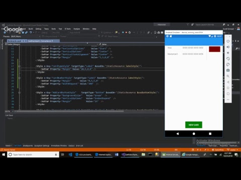 Xamarin.Forms – Obfuscate Bankcard Number – Scott Nimrod's Blog