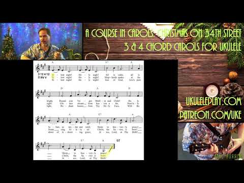 Silent Night : Complete Ukulele Sing-along & Tutorial