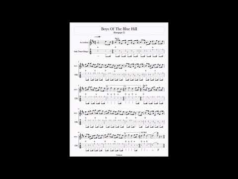 Boys Of The Bluehill Hornpipe – GDAE TABS-