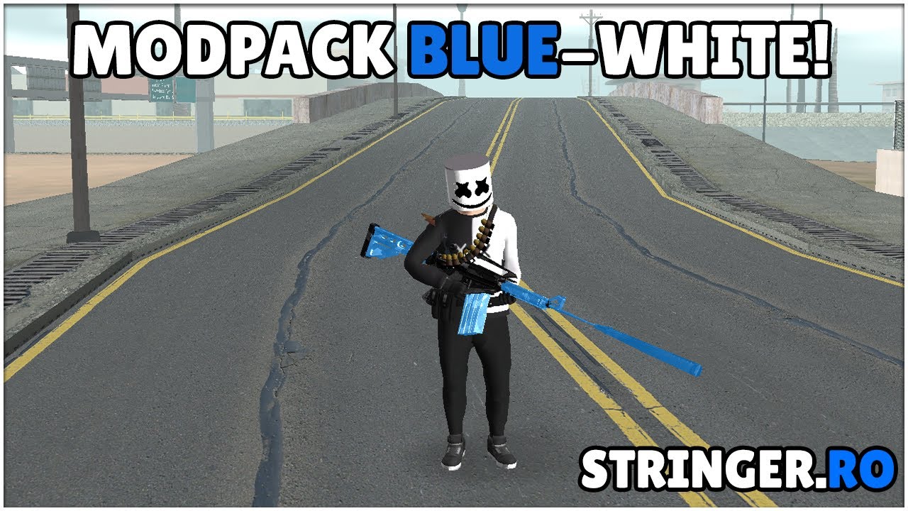 STRINGER MODPACK BLUE-WHITE MAFII - stringer.ro