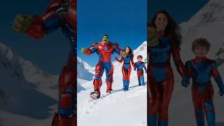 Hulk And Ironman With Their Family - z5 #marveltoys #spiderman #hulk #ironman