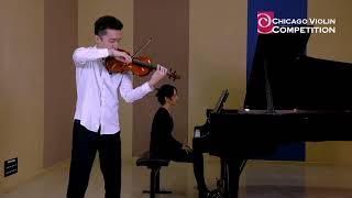 Chicago Violin Competition 2024 - Zhao Yinan (25) China - Sibelius - Concerto, 1st Movt