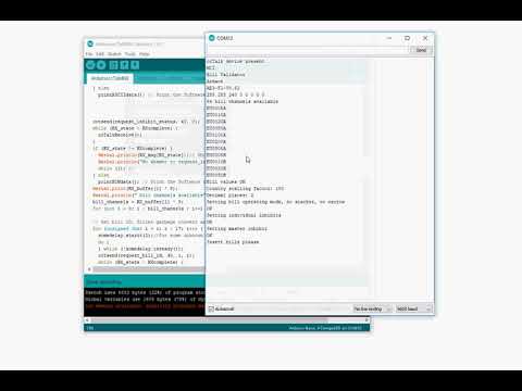 ccTalk tutorial, ccTalk on Arduino nano part 5 bill acceptor example – ccTalk tutorial