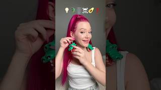 the WEIRDEST EARRINGS in the world???? #unboxing #beauty #funny #haul #challenge