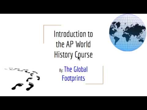 Course Overview – AP World History @ South Forsyth High School