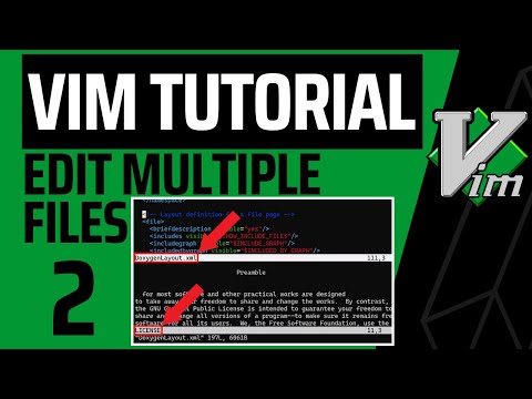 Edit Multiple Files in VIM – Part 2 – Learn Linux
