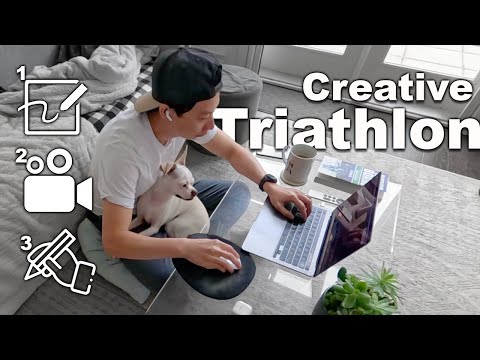 The Creative Triathlon: How I Stay Motivated with Art, Video & Writing | Elliot Chan