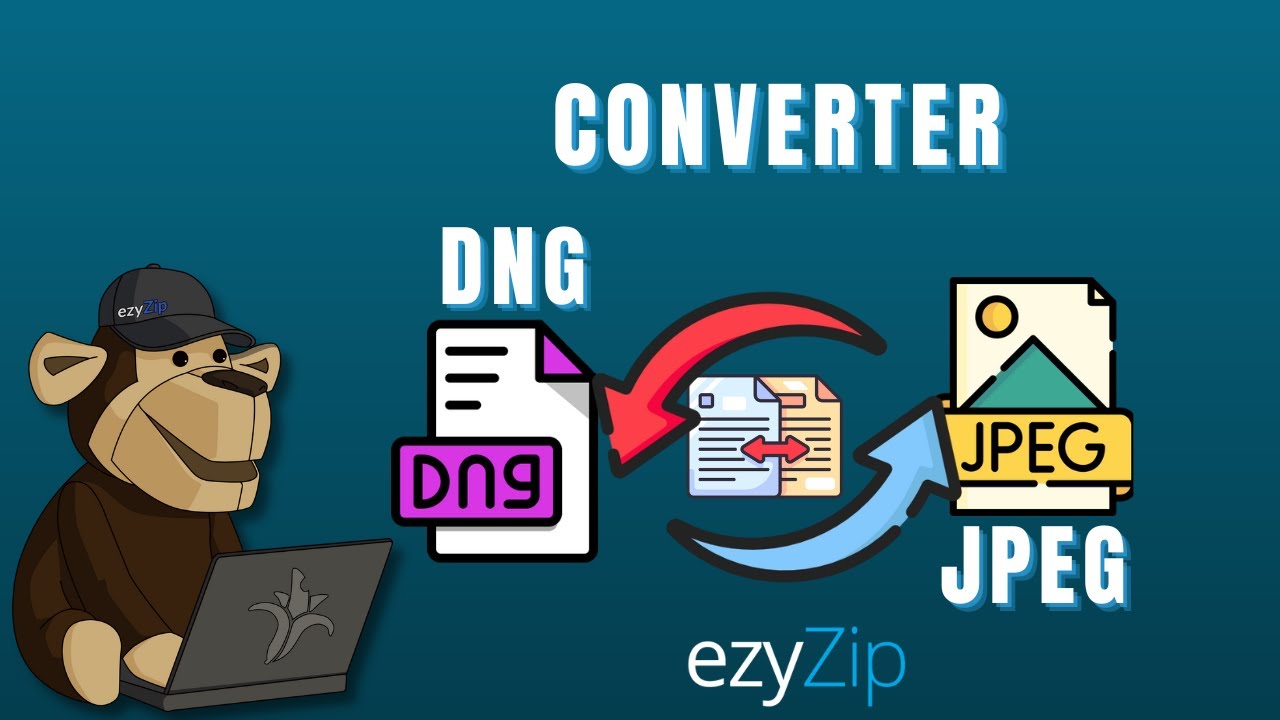 Converta DNG para JPEG online (Rápido!) - ezyZip