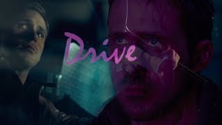 Drive x Blade runner 2049 edit | Sidewalks and Skeletons - Goth (Ultra slowed + reverb)