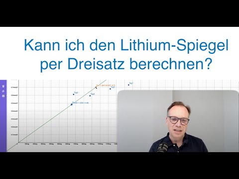 Neues Video: Kann ich eigentlich den Lithium-Spiegel per Dreisatz berechnen? – Psychiatrie to go