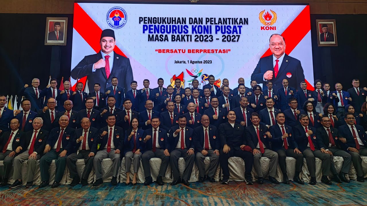 Letjen TNI Purn Marciano Mengukuhkan dan Melantik Pengurus KONI Pusat ... Letjen TNI Purn Marciano Mengukuhkan dan Melantik Pengurus KONI Pusat ...