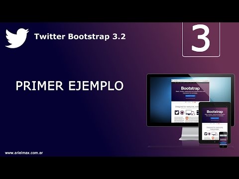 3 Cursos de BootStrap v3.2 – Primer ejemplo – ArielMax 2025 – v5.0