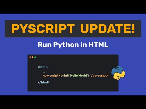 Pyscript | Build Web App With HTML and Python – warrenteer
