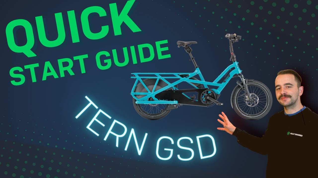 Tern GSD S10 LR Generation 2 Electric Cargo Bike | Official Tern GSD Range 2022™ | eCargo Bikes ...