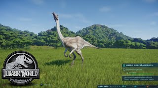 Jurassic World Evolution Xbox One O começo, nosso primeiro dinossauro #01