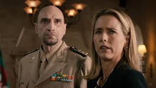 Madam Secretary General Mourad Cherat - With Téa Leoni and Arthur Darbinyan.
