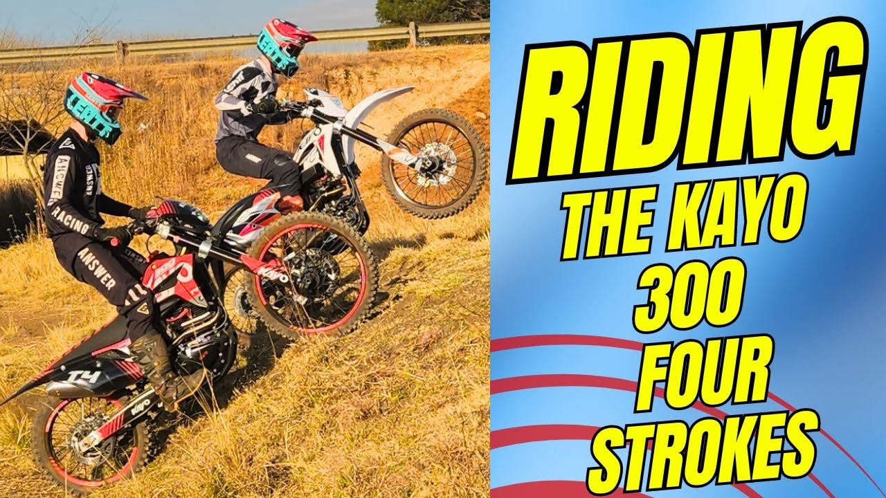Kayo motorcycles K5 & T4 motorbike review | Kayo enduro bikes