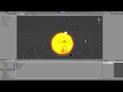 ARCore Unity3d Solar System project pt.1 | Guida Pasquale